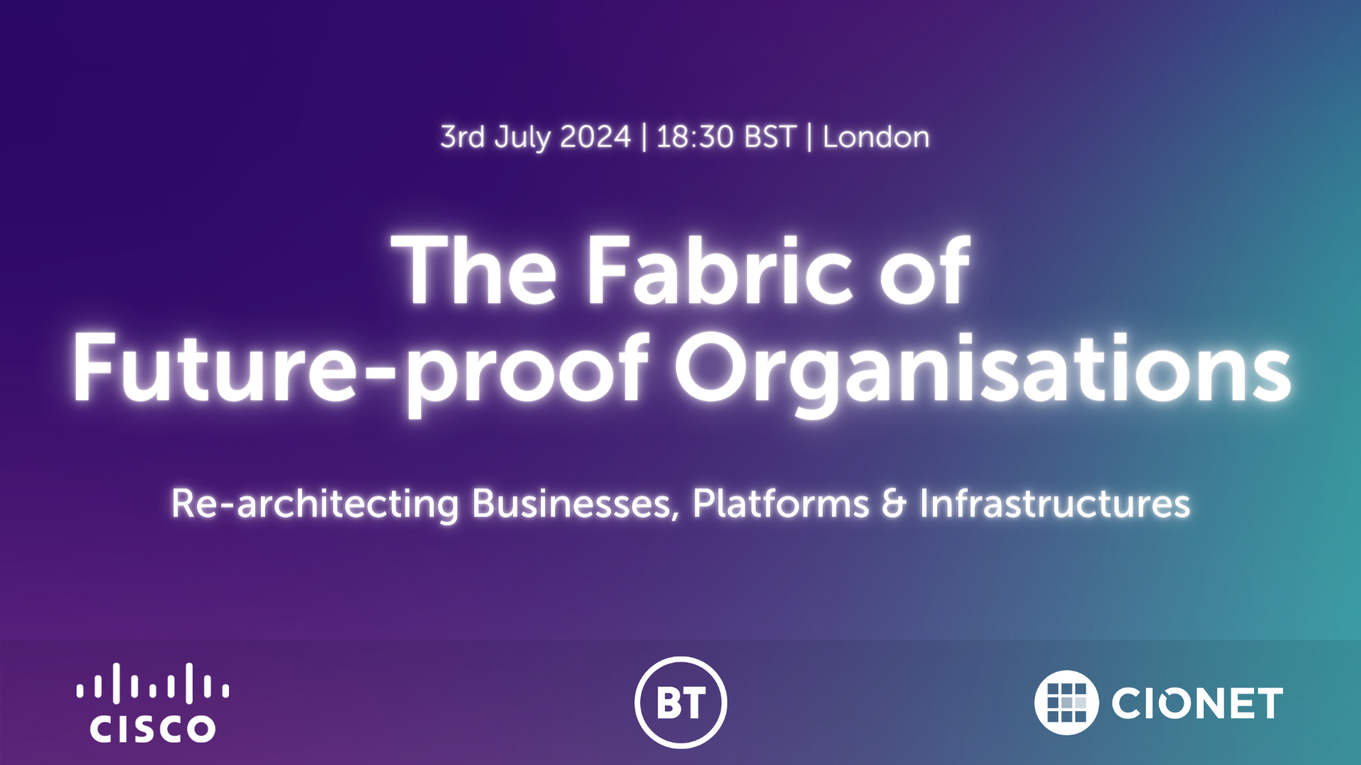 CIONET UK | The Fabric of Future-proof Organisations